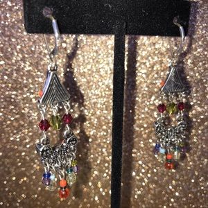 Handmade | Jewelry | Handmade Multicolored Dangle Earrings | Poshmark